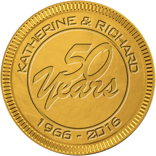 Chocolate Coins from Foiled Again!