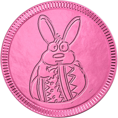 Easter Bunny - Foiled Again! Chocolate Coins