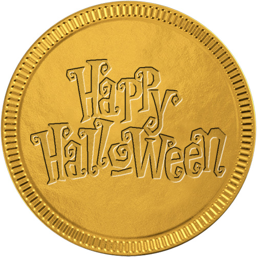 Happy Halloween - Foiled Again! Chocolate Coins