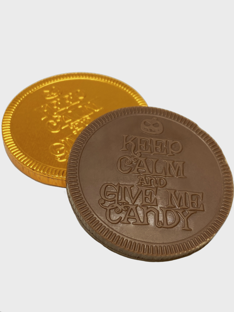Halloween Chocolate Coins “Tricked Out Treats” - Foiled Again ...